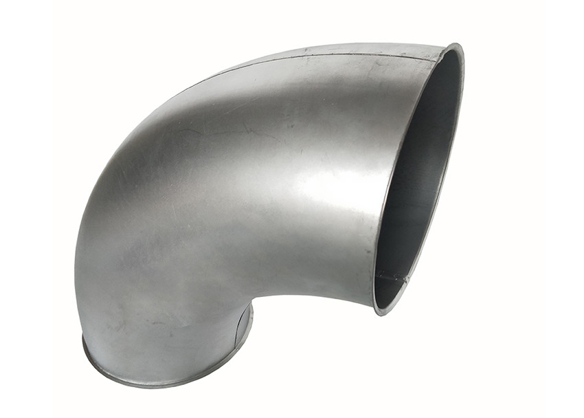 180mm Staub-Entnahmeleitung gerollter Rand 90 Grad-Biegung ...